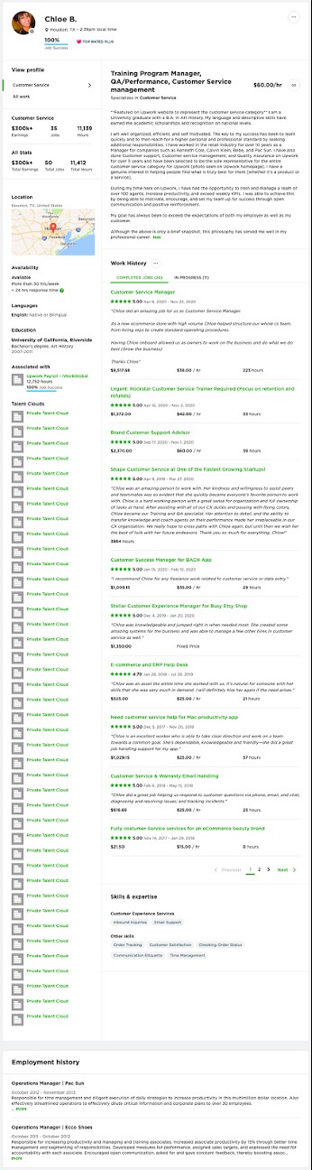 10 Awesome Upwork Profile Examples That Will Help You Get Clients | My ...